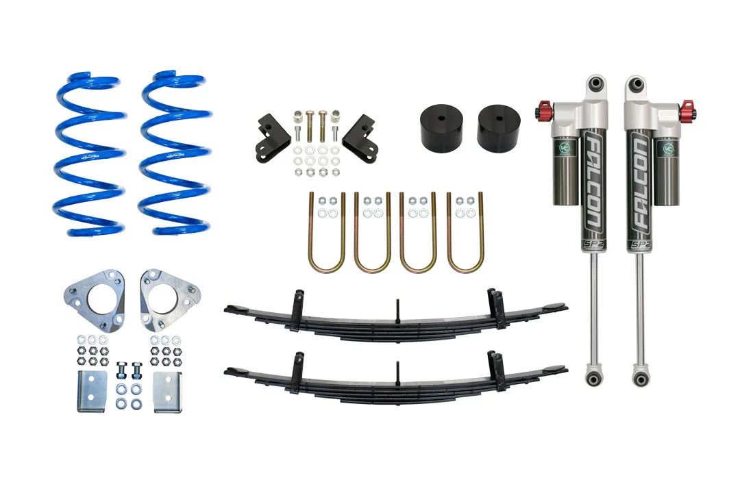 STAGE 4 TOPO 2 INCH LIFT KIT - FORD TRANSIT AWD 2020-UP, MID/HEAVY TUN ...